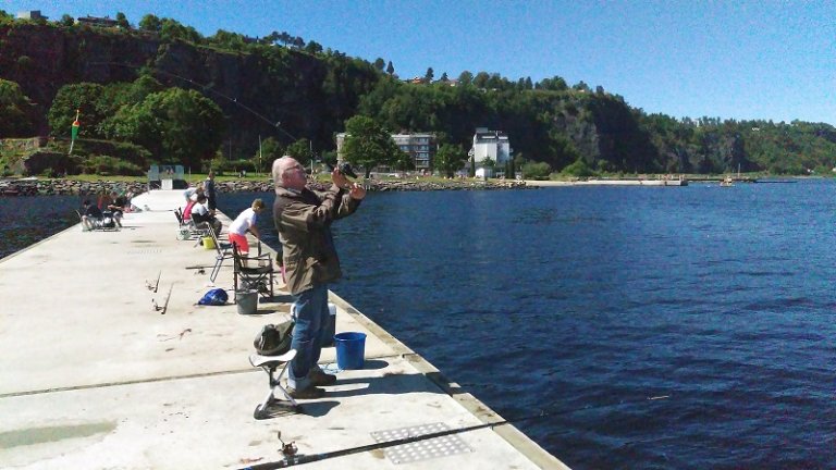 HOLMESTRAND: Med kuvogn til badeparadisene Smørstein og Dulpen | Ditt norden